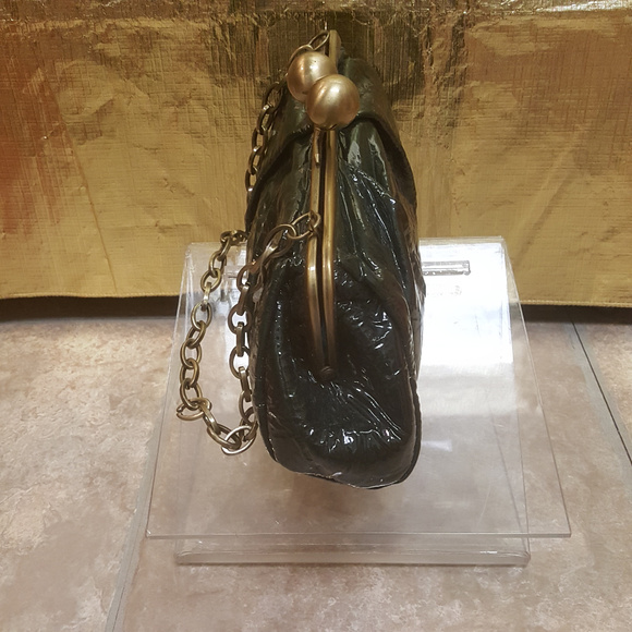 Jalda | Bags | Jalda Dark Green Leather Clutch Purse | Poshmark